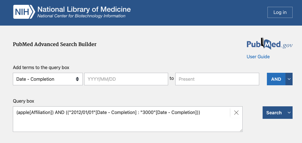PubMed API – Online Help